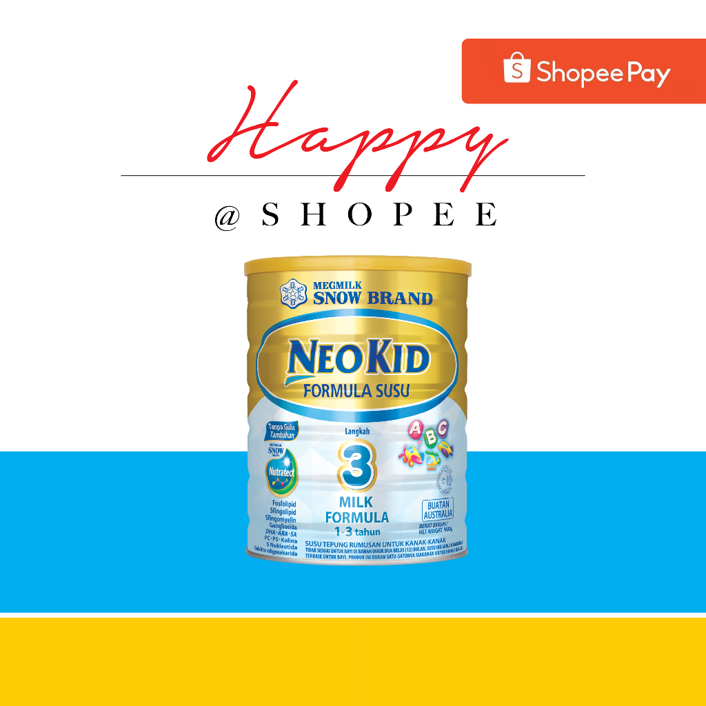 RM79.65 WITH CASHBACK Snow Brand Neo Kid Step 3 Growing-Up Milk Formula ...