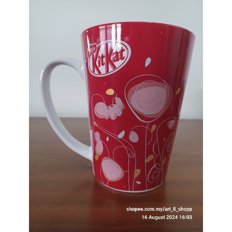 Nestle Kit Kat Mug Stoneware, height 12cm diameter 9cm | Shopee Malaysia