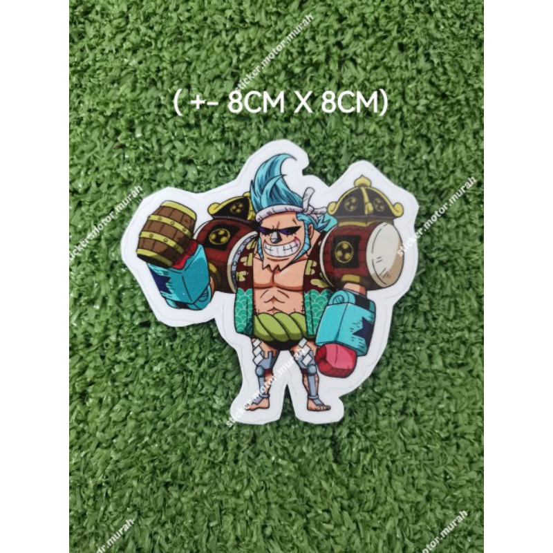 STICKER MINI FRANKY ONE PIECE | Shopee Malaysia