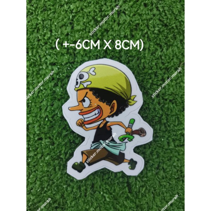 STICKER MINI USOPP ONE PIECE | Shopee Malaysia