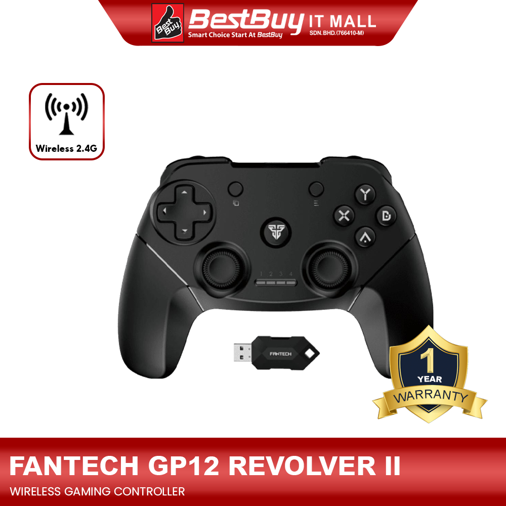 Fantech Controller Revolver II GP12 Wired/Wireless Connection, PS ...
