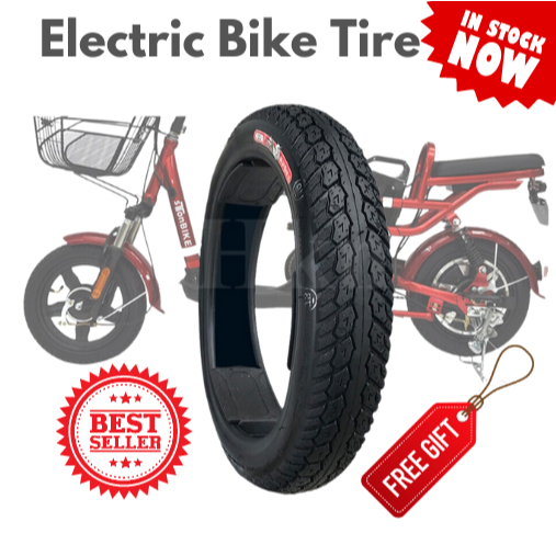 Tayar Basikal Elektrik Tube 16 X 2.125 Electric Bike E-Bike Tubeless ...