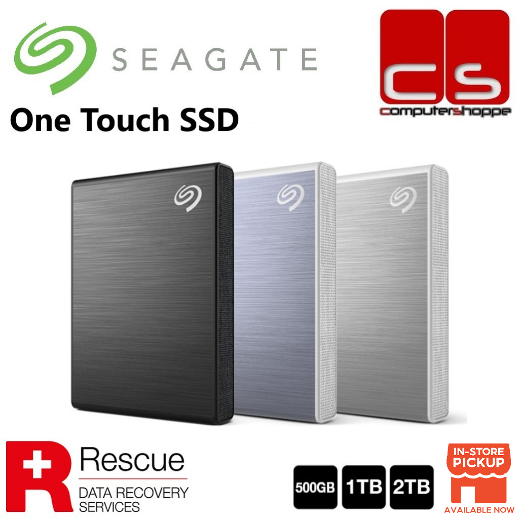 Seagate One Touch SSD Portable External Solid State Drive - 500GB/1TB ...