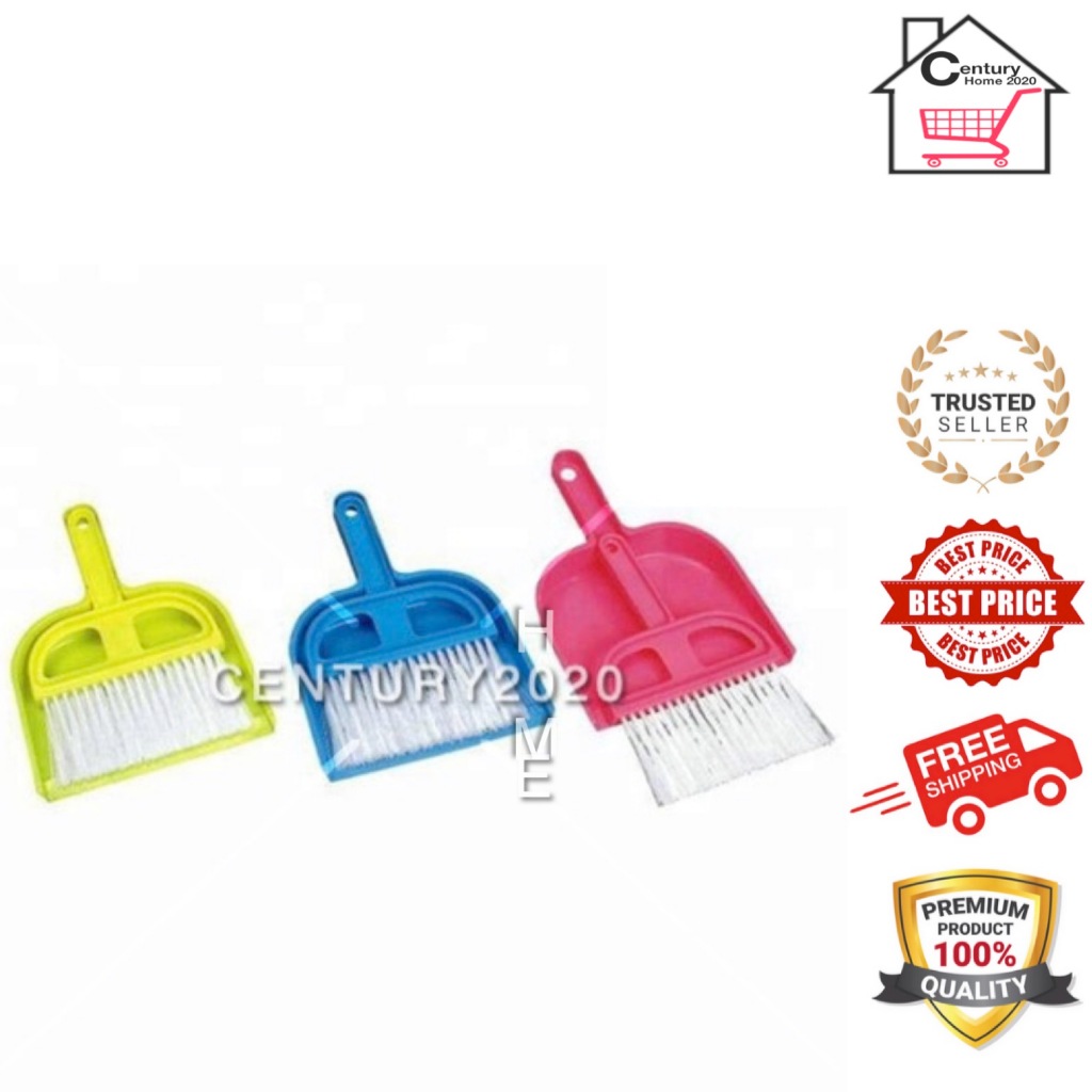 Plastic Mini Desktop Sweep Cleaning Brush Keyboard Small Broom Dustpan ...
