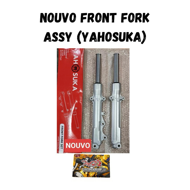 YAMAHA NOUVO / NOUVO S NOUVO-S FRONT FORK ASSY DEPAN FORK ARM ABSORBER ABSOBER DAMPER NOUVOS ...