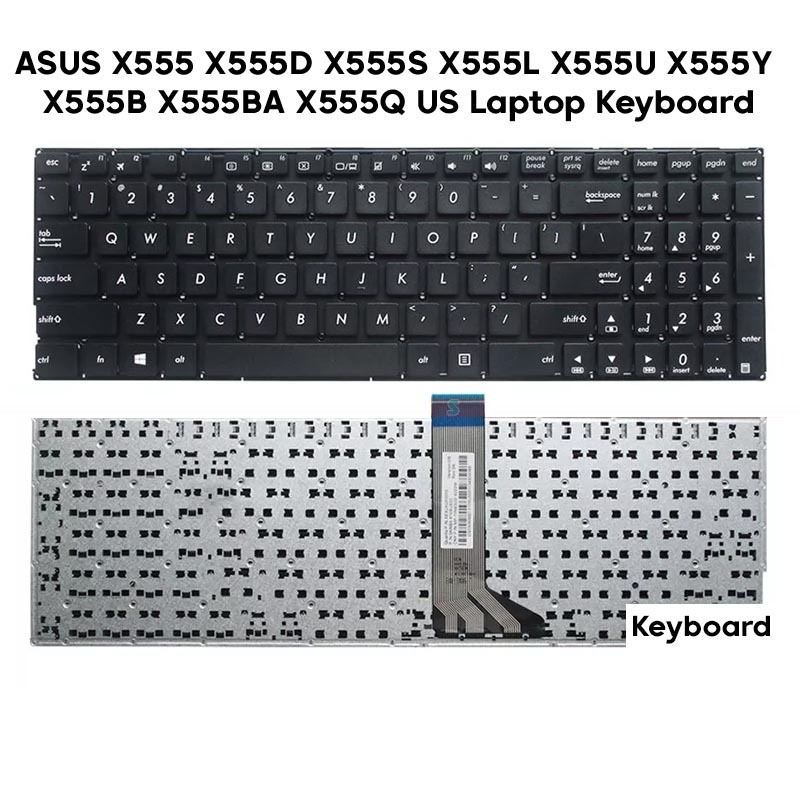 ASUS X555 X555D X555S X555L X555U X555Y X555B X555BA X555Q US Laptop ...