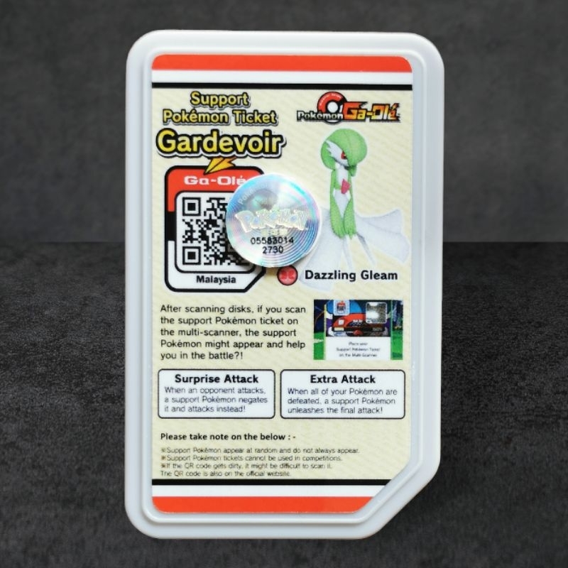 Malaysia Gardevoir Gaole Support Ticket / Card | Shopee Malaysia