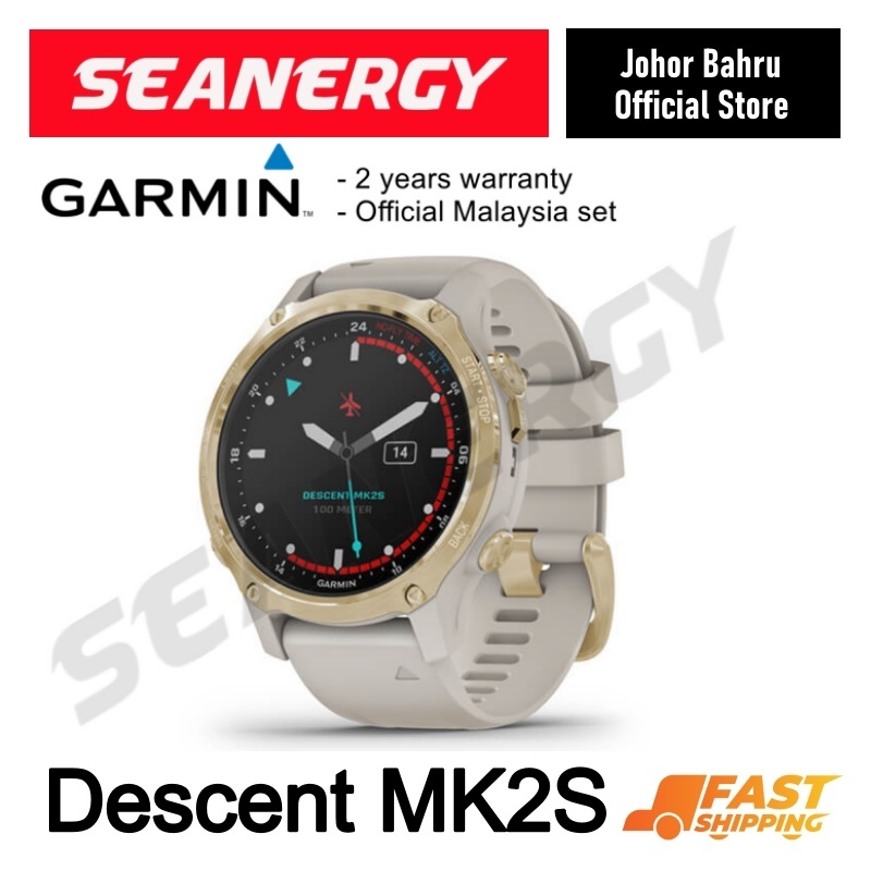 【Free Shipping】GARMIN Descent MK2s Dive Computer Smart Watch for Scuba ...