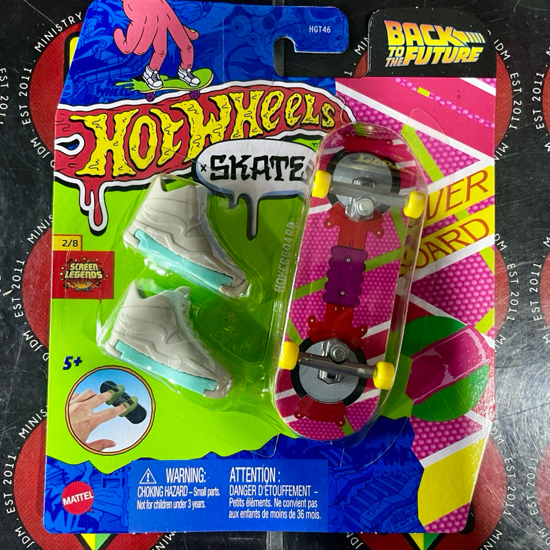 Hot Wheels Skate Back To The Future Overboard | Shopee Malaysia