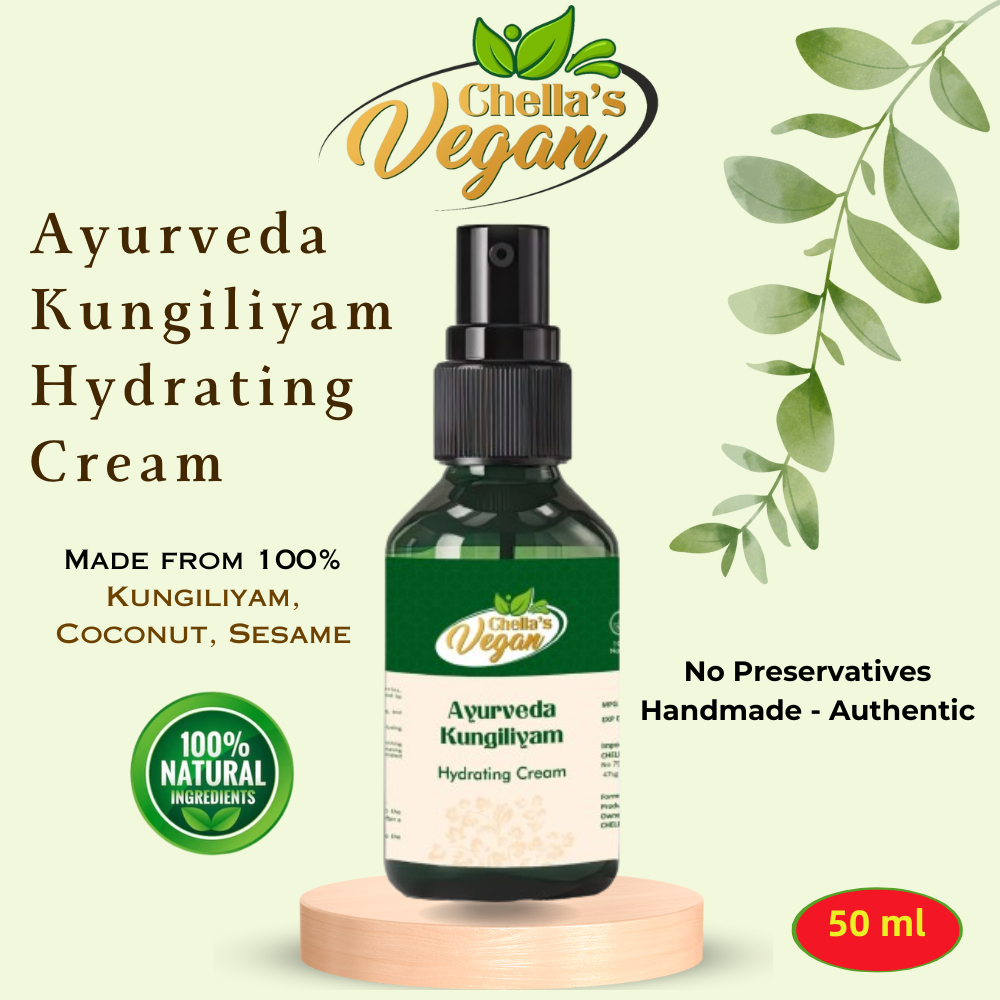 Chella's Vegan Ayurveda Kungiliyam Hydrating Cream | Vegan Hydration ...