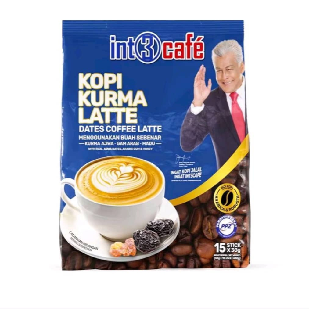 [SUKA] READY STOCK int3tree KOPI KURMA AJWA LATTE DENGAN GUM ARAB DAN ...