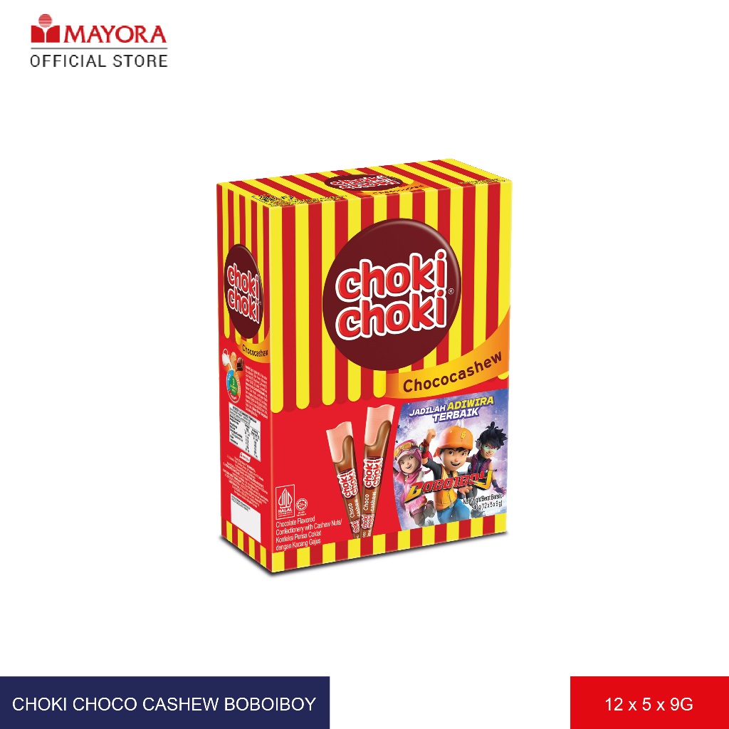 Choki-Choki Paste 540g (12x5x9g) - Chococashew [Boboiboy Galaxy ...
