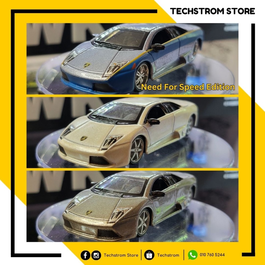 Maisto Bburago Lamborghini Murcielago LP640 1:64 Scale Diecast | Shopee ...