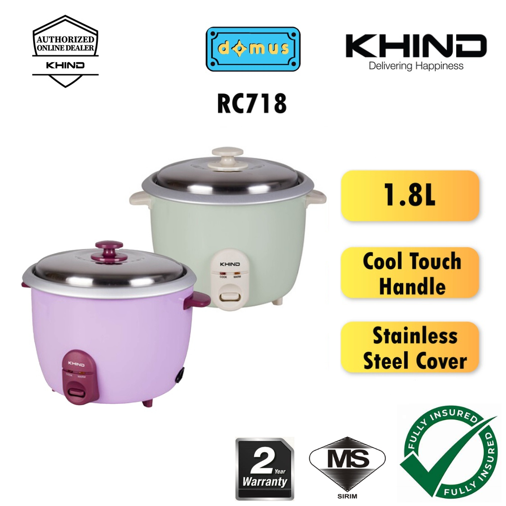 Khind Rice Cooker 1.8L Periuk Nasi Elektrik Murah Can Keep Warm 电饭锅 ...