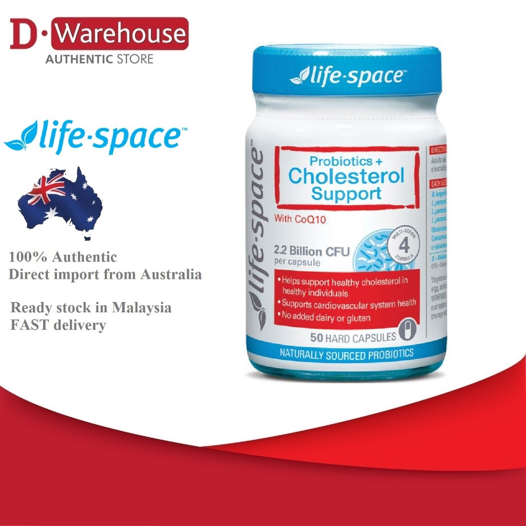 Life Space Probiotics + Cholesterol Support (50 capsules) | Shopee Malaysia