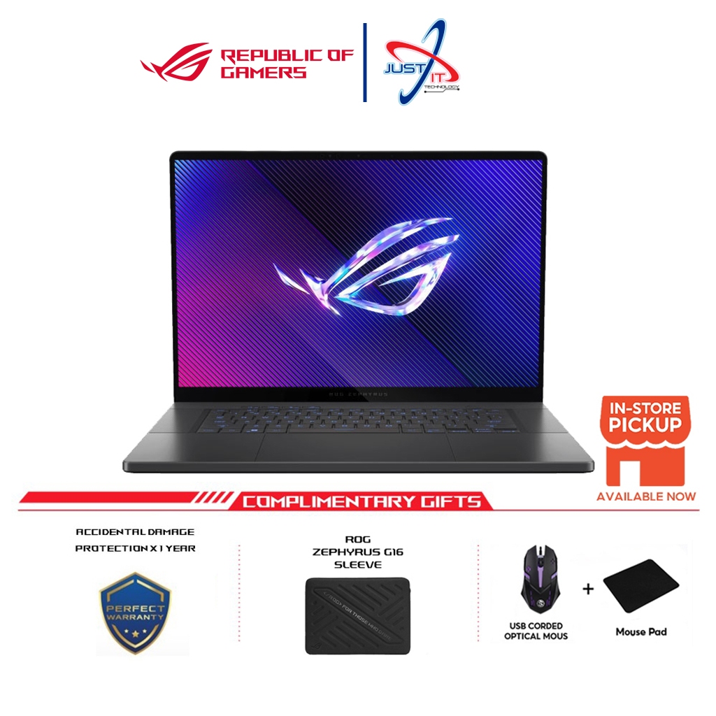 ASUS ROG Zephyrus 2024 G16 GU605M-VQR193WO OLED (Intel Ultra 7 /32GD5 ...