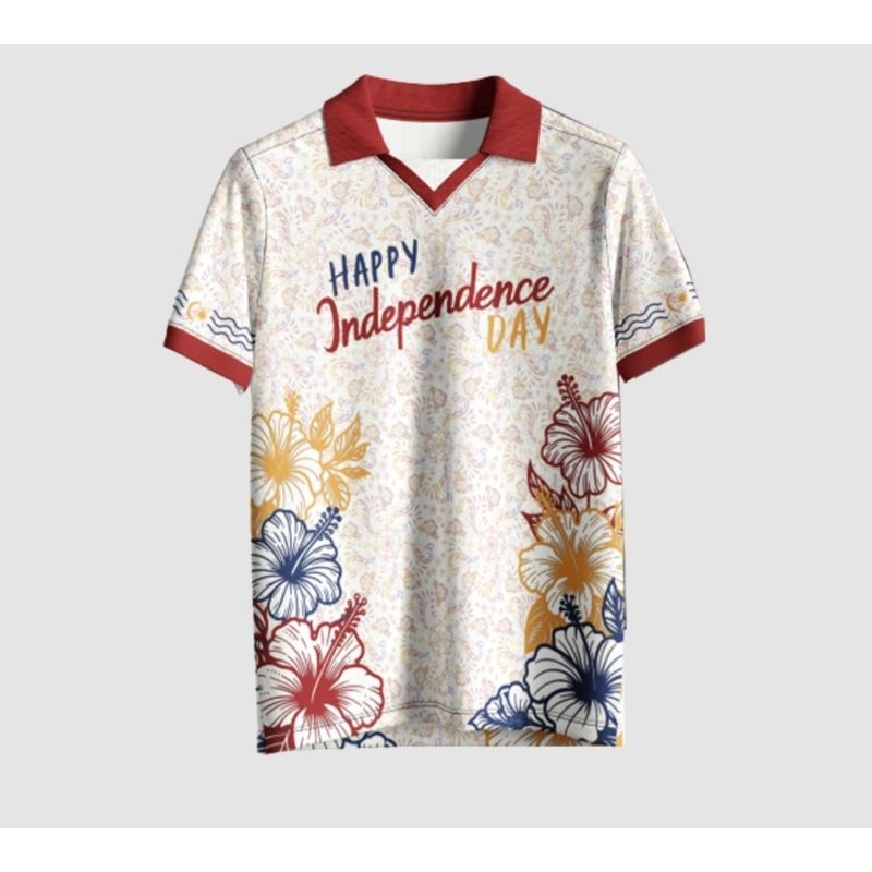 [ READY STOCK ] TMAKER Baju Merdeka Design 2024 Full Sublimation Polo ...