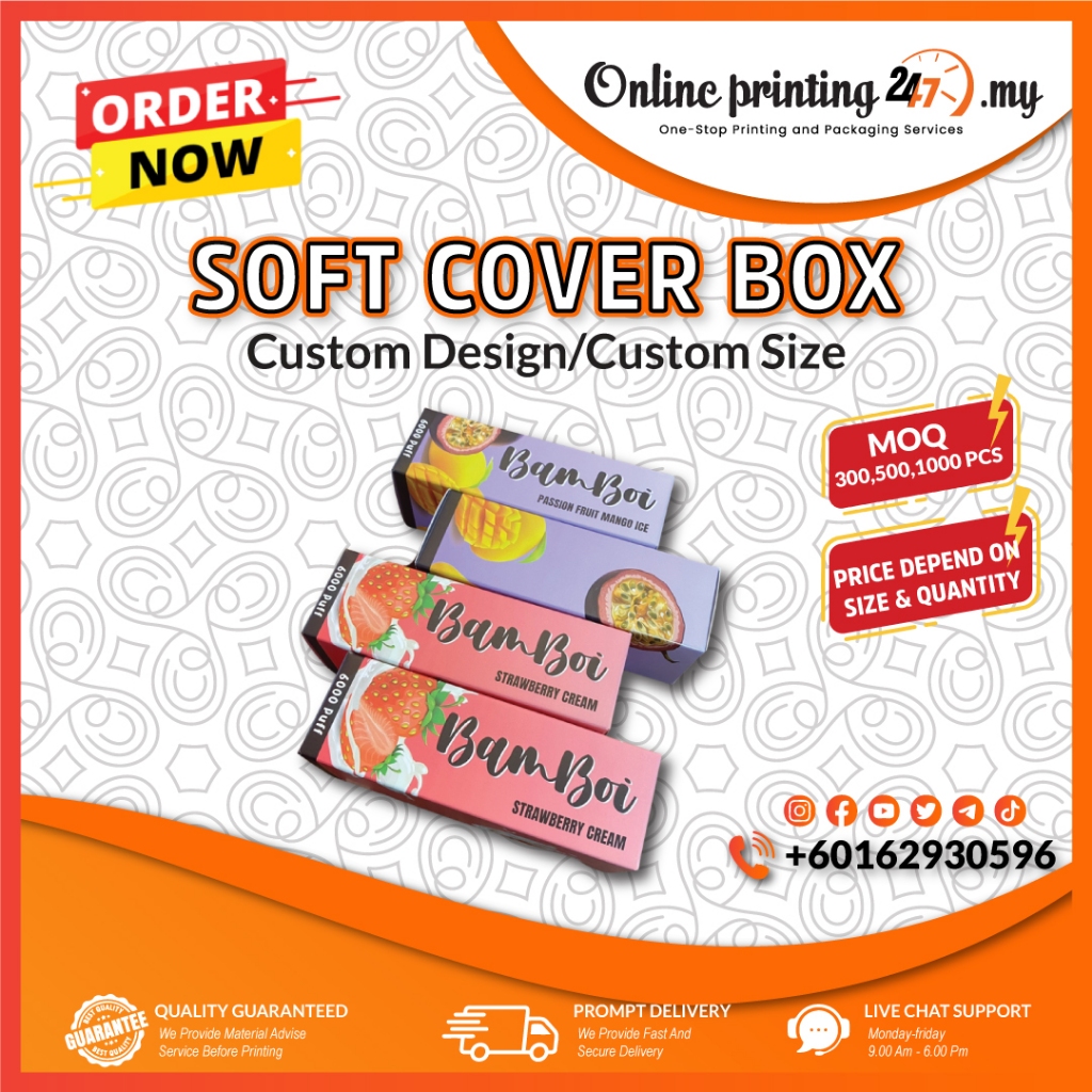 🔥🔥Cheapest Price Soft Cover Box🔥🔥 Soft cover Box Packaging, | Shopee ...