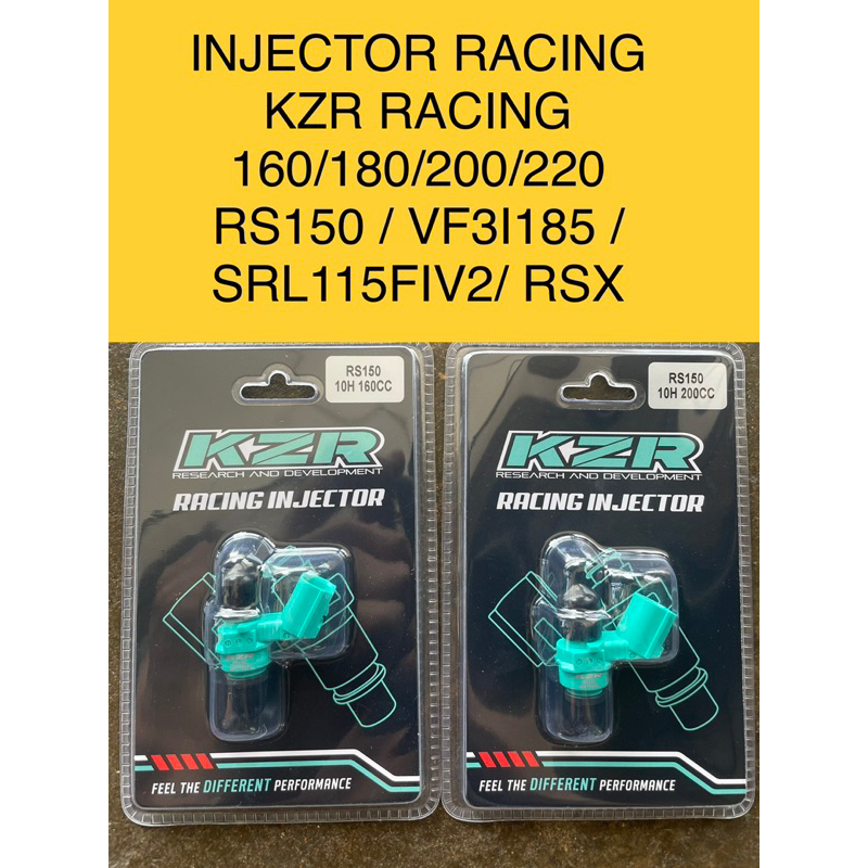 RS150 INJECTOR RACING KZR 160CC 180CC 200CC 220CC 10HOLE FOR RS150 V1 ...