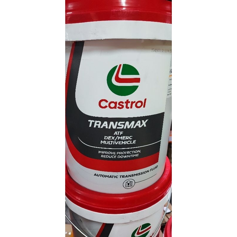 NEW PACKING Castrol TRANSMAX ATF (18L) 18Liter Dex/Merc for automatic ...