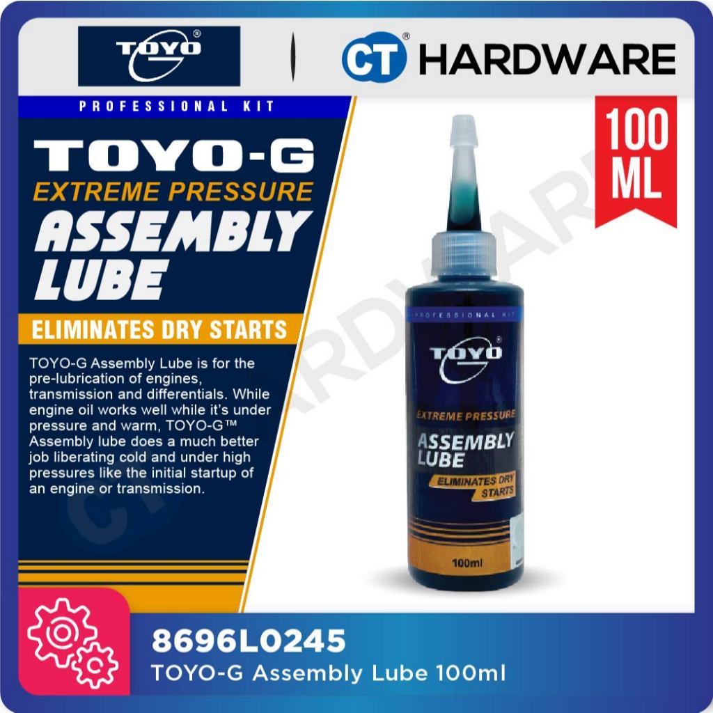 TOYO-G 8696L0245 Assembly Lube 100ml pre-lubrication of engines ...