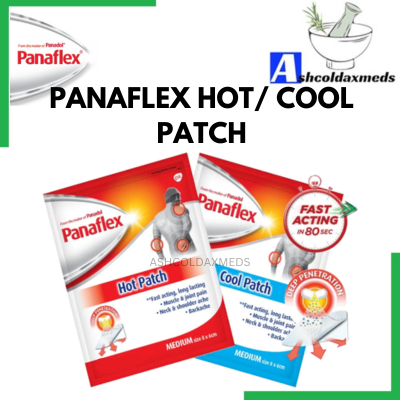 Panaflex Pain Relief Hot Or Cool Patch Medium Size 8x6cm 5s/10s | Shopee Malaysia