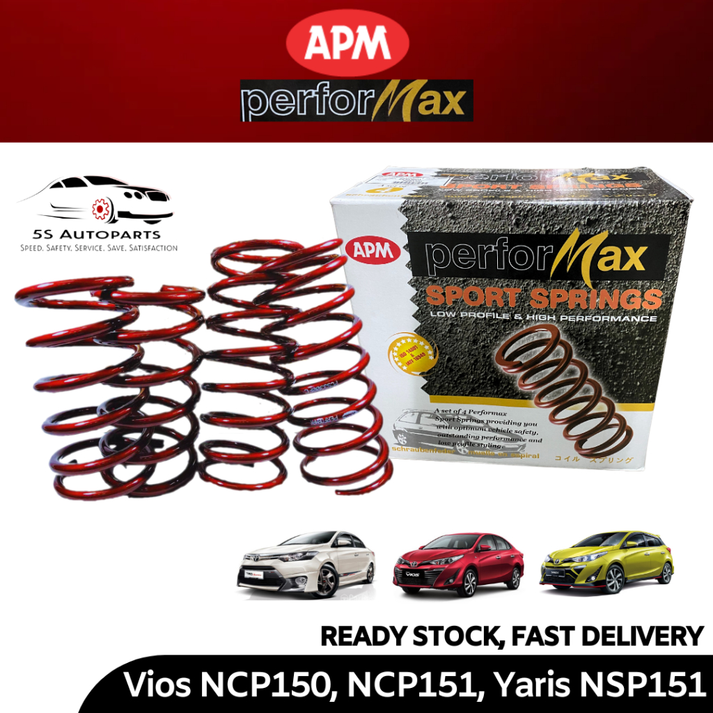 APM Performax Toyota Vios NCP150, NCP151, Yaris NSP151 Lowered Sport ...