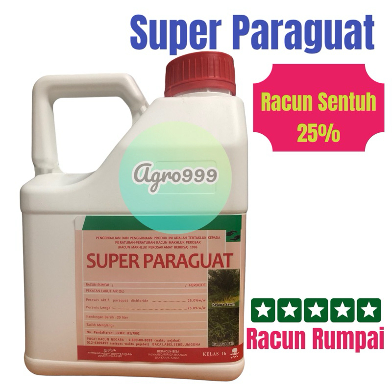 4L RACUN SENTUH 25%|KOPI O RUMPUT LALANG/ RACUN RUMPAI | Shopee Malaysia