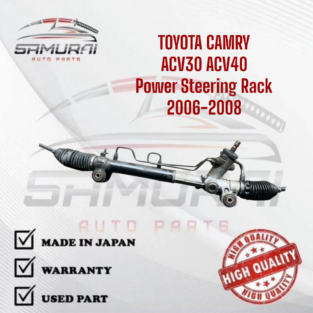 TOYOTA CAMRY ACV30/ACV40 Power Steering Rack 2006-2008 (Used Japan ...