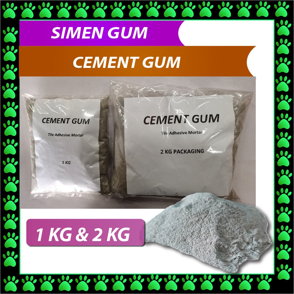 Cement Gum / Simen Gum [1 kg & 2 kg] / Ceramic Tiles Installation ...