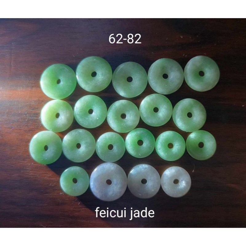 feicui jade donut pendant翡翠玉平安扣吊坠 | Shopee Malaysia