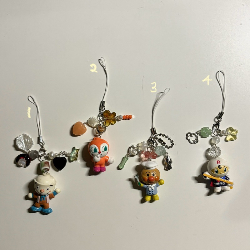 Beaded Anpanman keychains Kewpie Keychain | Shopee Malaysia