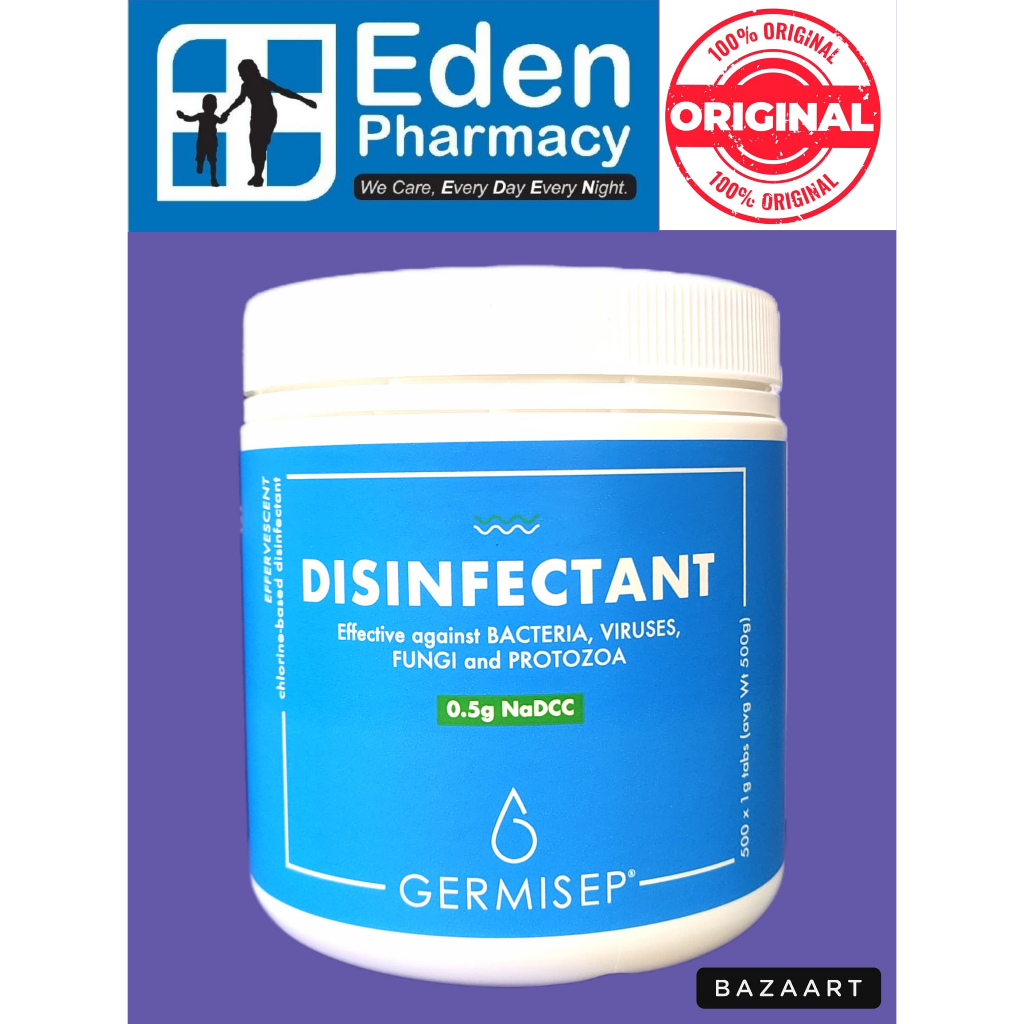 Hovid Germisep Disinfectant 0.5g ( 500's x 1g ) | Shopee Malaysia