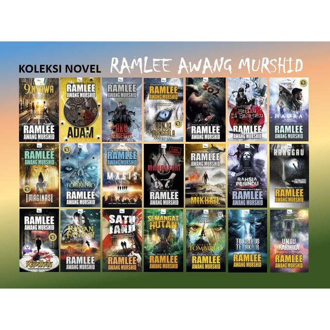 KOLEKSI NOVEL RAMLEE AWANG MURSHID #RAM #THRILLER | Shopee Malaysia