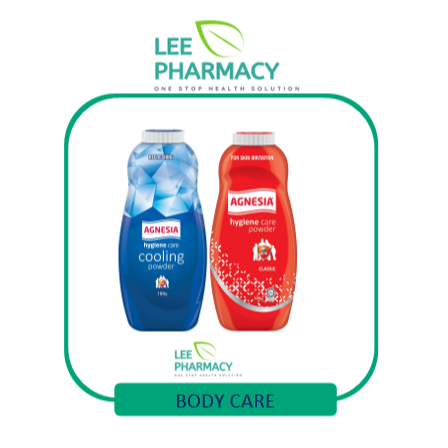 AGNESIA HYGIENE CARE POWDER CLASSIC/COOLING 100g (FOR ITCHY SKIN ...