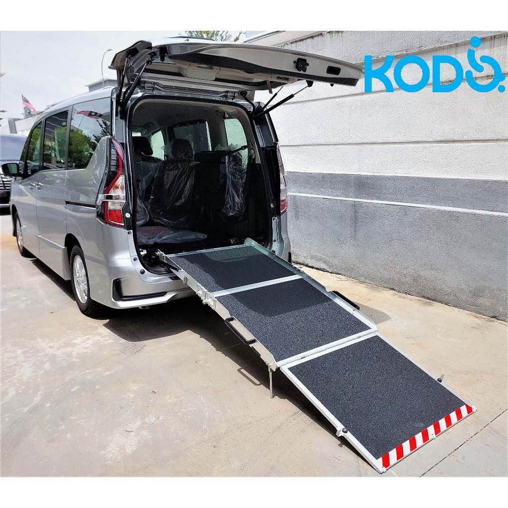 KODO Wheelchair Ramp for Vehicle, Foldable Aluminum Ramps For MPV ...