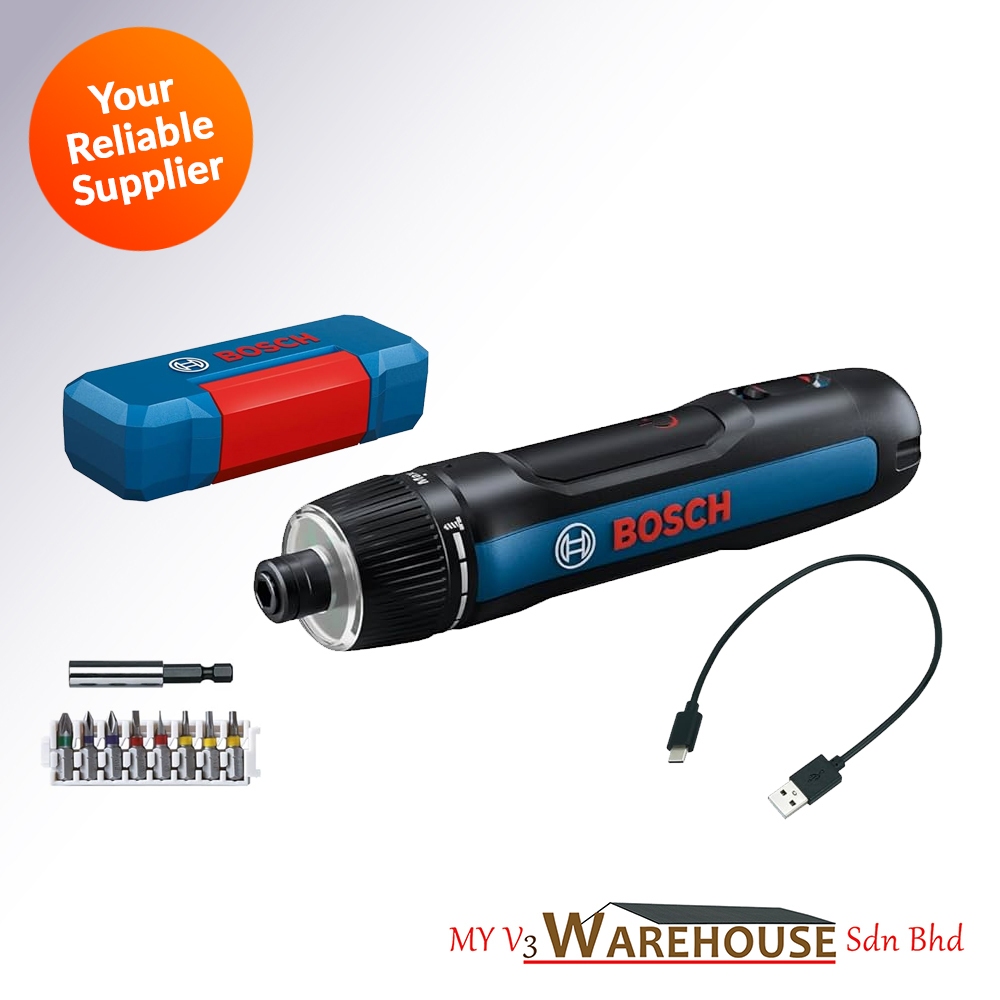 BOSCH Cordless Screwdriver Go 3 Kit | Shopee Malaysia