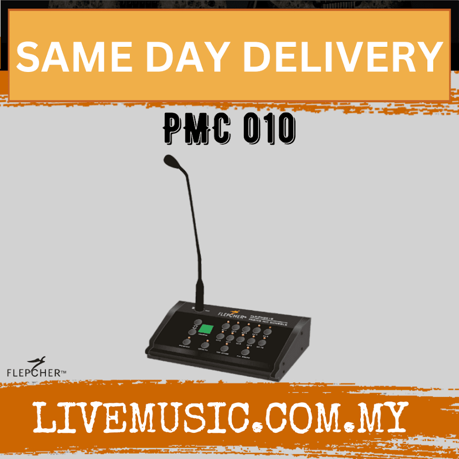 Flepcher PMC-010 10-channel Digital Paging Console ( PMC010 / PMC 010 ...