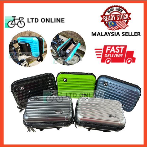 Bicycle Bag Waterproof Front Block Bag Storage Case Folding Bike Front ...