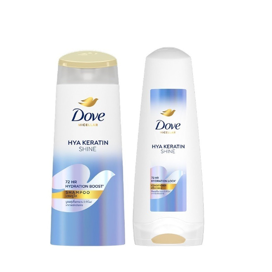 DOVE HYA Keratin Shampoo & Conditional 100ML + 110ML | Shopee Malaysia