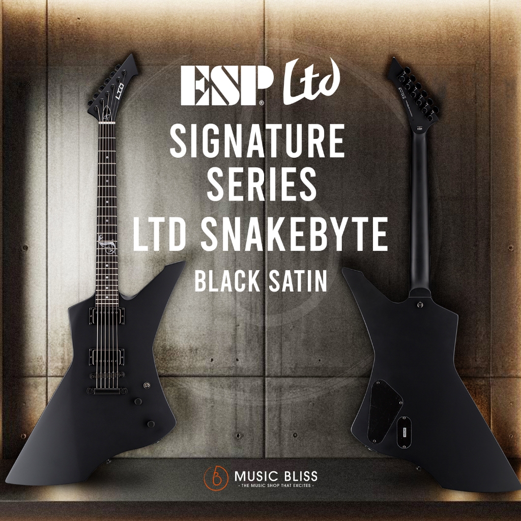ESP LTD Snakebyte James Hetfiled Signature Electric Guitar with ...