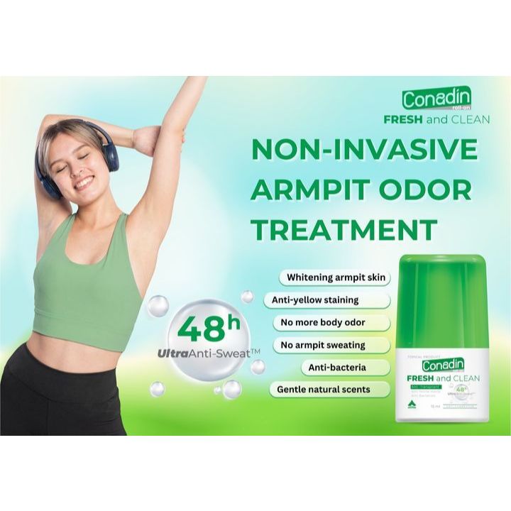 Conadin Antiperspirant Deodorant - Perlindungan 48 Jam dari Bau Badan ...