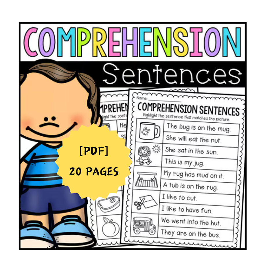 A657 – [PDF] Comprehension Sentences Worksheets 20 pages - english ...
