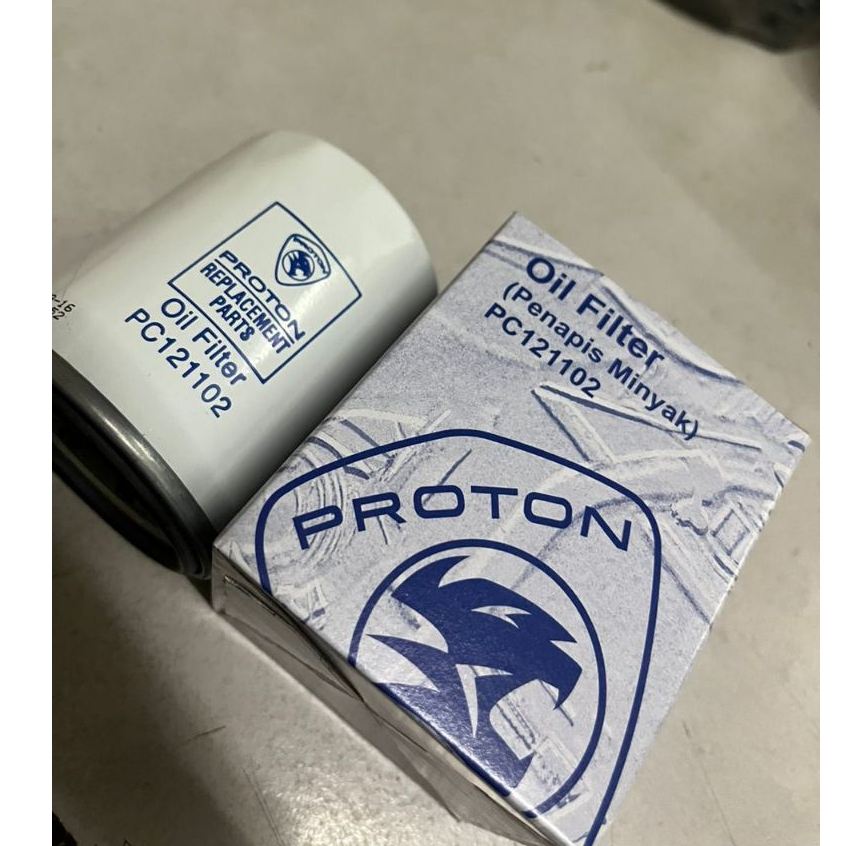 100% ORIGINAL (PROTON) OIL FILTER FOR ALL PROTON MODELS 1PCS ...