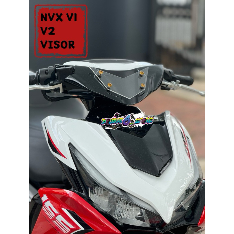 VISOR NVX V1/V2 CUSTOM NEW ( NUMBER PLATE TIDAK DISEDIAKAN) yamaha nvx ...