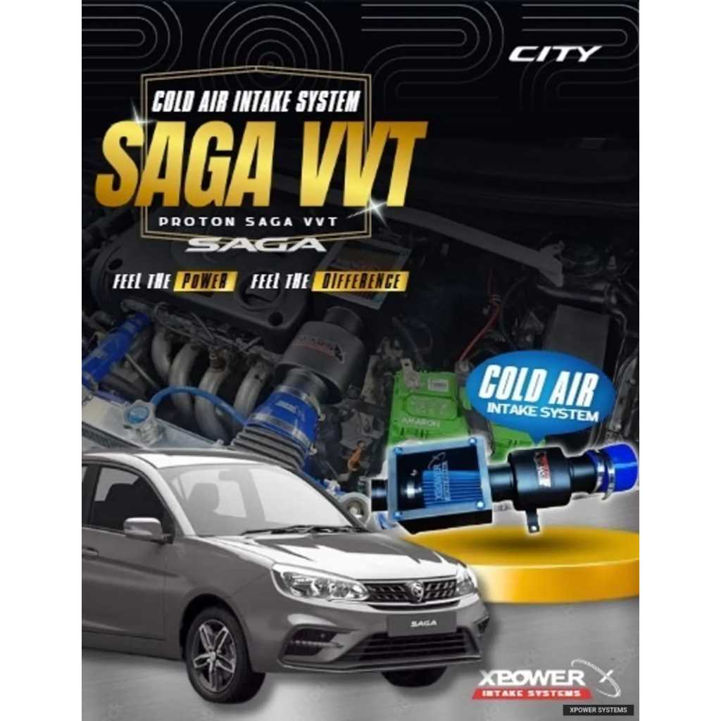XPower AIR INTAKE Proton SAGA VVT New Air Intake Systems | Shopee Malaysia