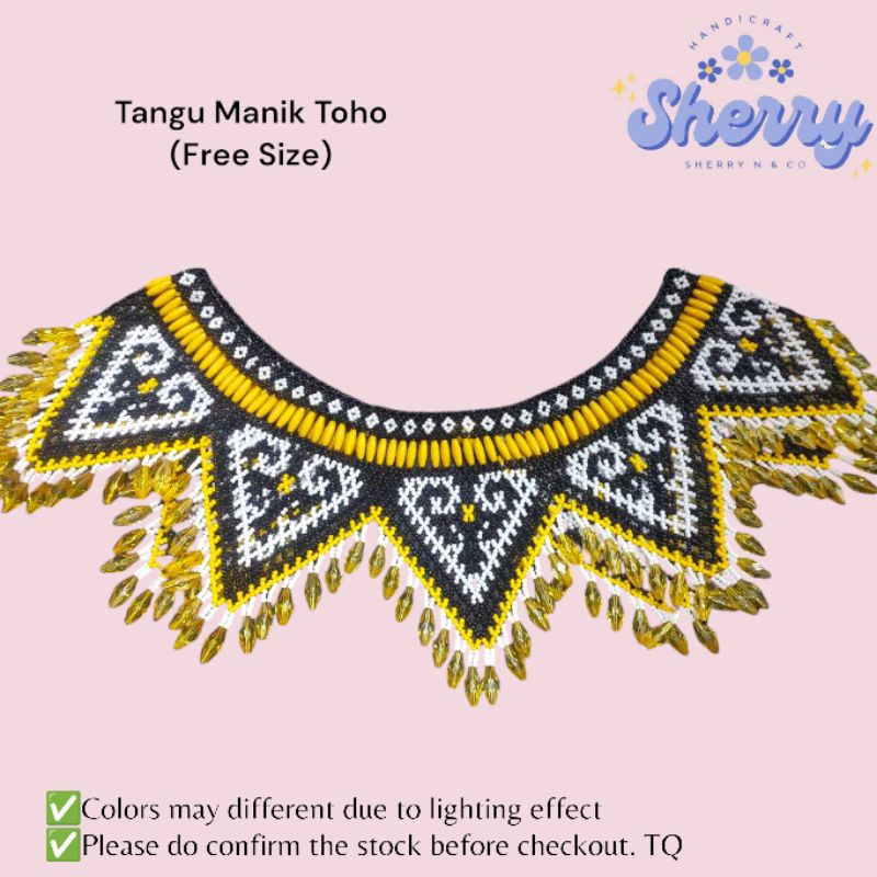 Tango Manik Toho Kuning Free Size Tradisional Ngepan Iban Kumang ...