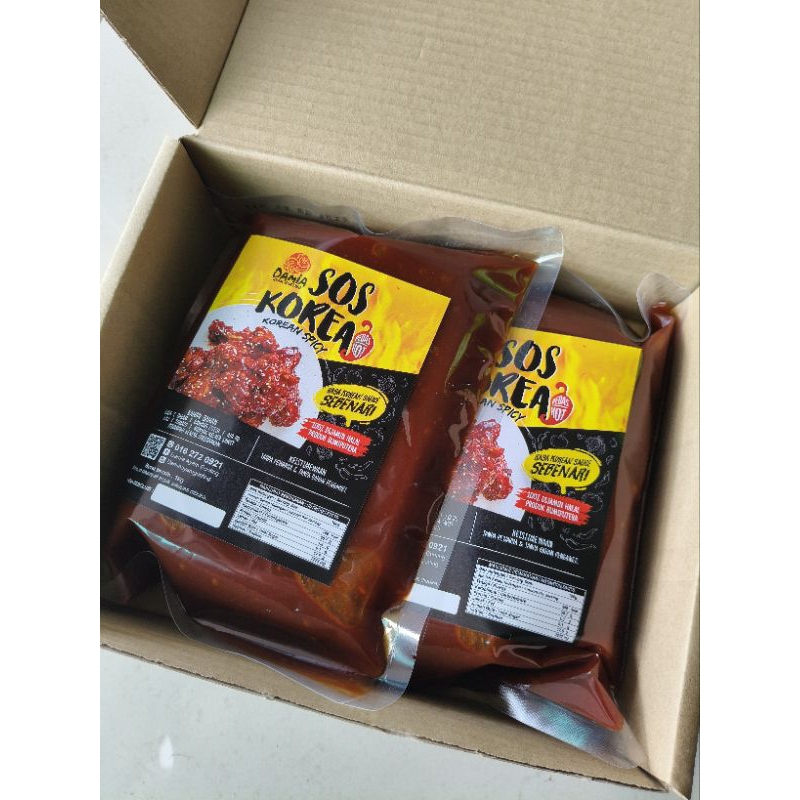 Sos Korean Spicy Homemade 1kg x 2pack | Shopee Malaysia