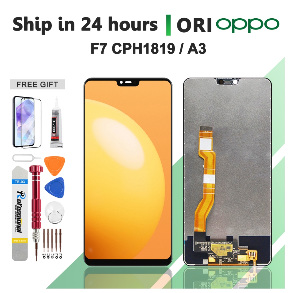 ORIGINAL LCD OPPO F7 CPH1819 / A3 Replacement components for touch ...