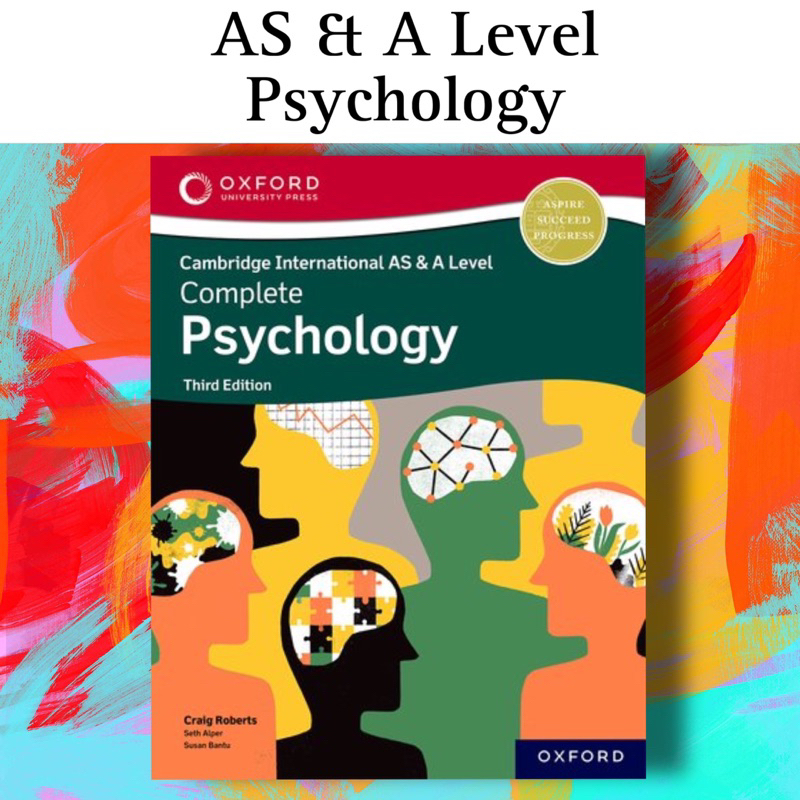 PRINTED BOOK / AS A Level Complete Psychology Textbook Student book ...